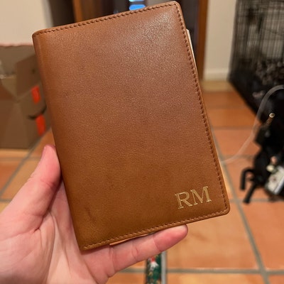 Personalized Monogrammed Passport Wallet, RFID Passport Wallet ...