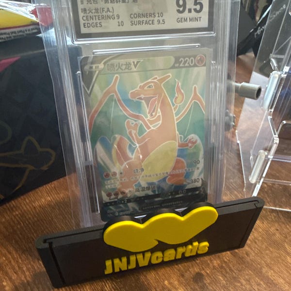 3D Printed Toploader Card Stand: Ultra Pro Compatible Display - Etsy