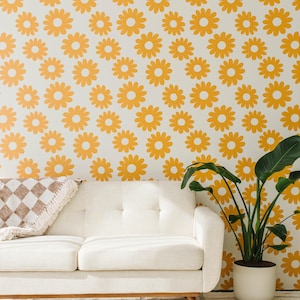 Solid Color Peel and Stick Wallpaper / One Color Removable Wallpaper ...