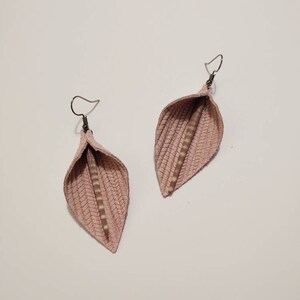 Fall Colors Leaf Teardrop Sample Pack Palm Leaf Embossed - Etsy