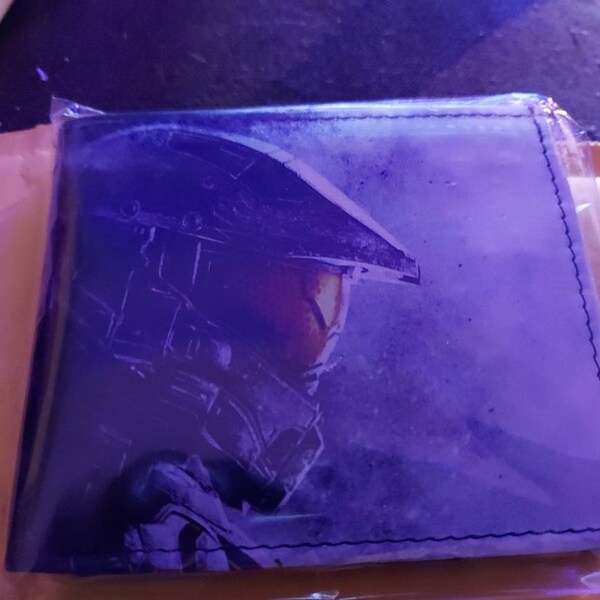 Handmade Video Game Inspired Leather Bifold Wallet.christmas Gifts ...