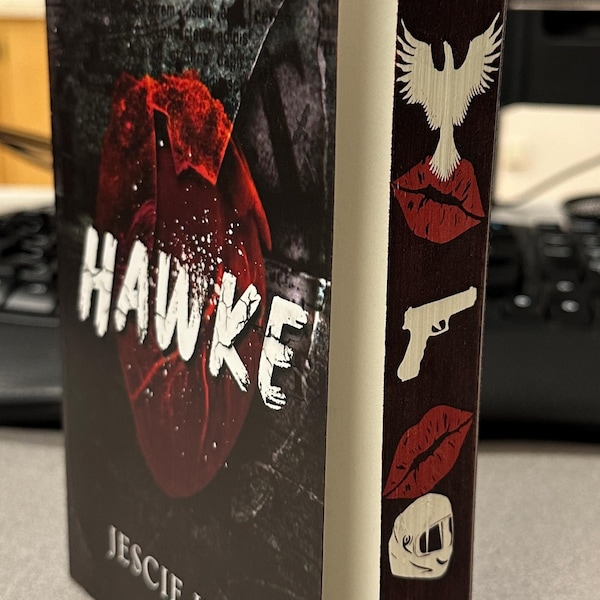 Hawke by Jescie Hall -sprayed Edges - Etsy