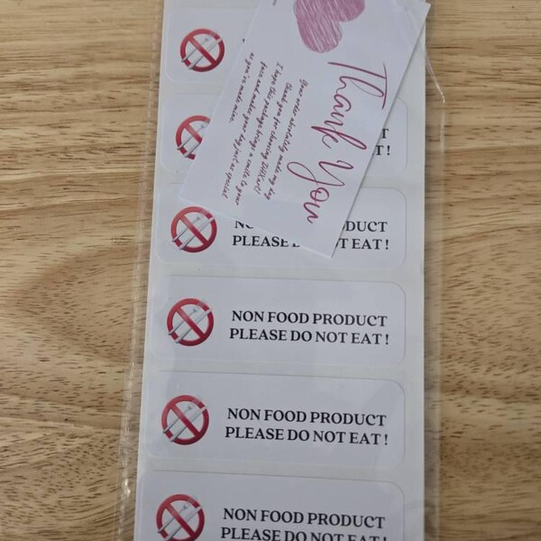 Candle Warning Label Disclaimer Labels for Candles Warning Stickers ...