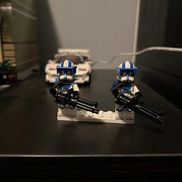 4 CUSTOM Printed Pauldrons for Your LEGO STARWARS Stormtroopers or ...