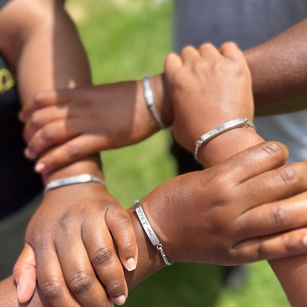 Personalized US States Bracelet, State Bracelet, Engraved State ...