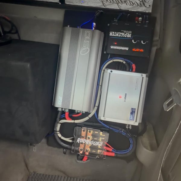 Positive and Negative Custom Power Distributor ANL Audio Fuse Block PD ...