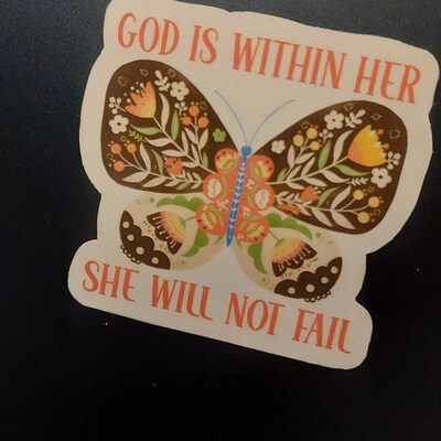 Praise Him Sticker, Affirmation Stickers, Laptop Sticker, Water Bottle ...