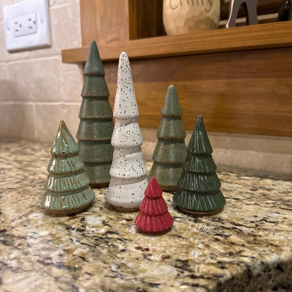 Speckled Stoneware Christmas Tree | Ceramic Christmas Tree | Christmas ...