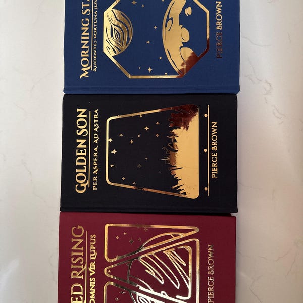 Red Rising, Special Edition Hardcover, Rebind, by Pierce Brown, Rebound ...