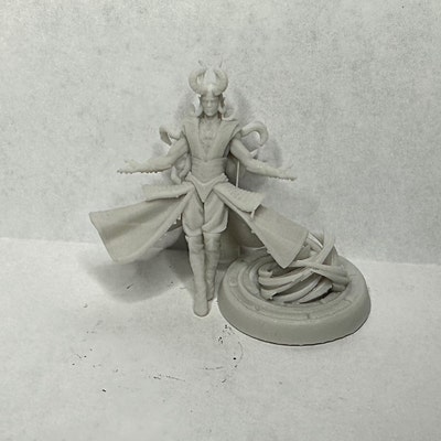 Orc Orog / Half-orc Fighter Barbarian DND Resin 28mm Scale Dungeons ...