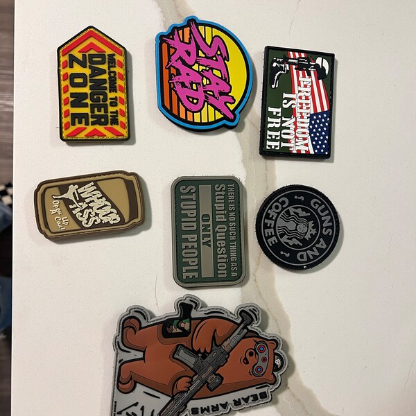 Danger Zone (PVC) Patch - Etsy