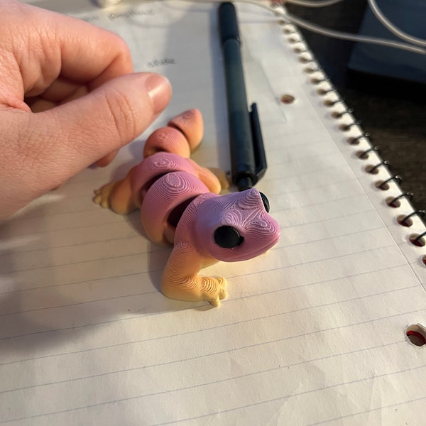 Baby Lizard - Articulated Lizard Fidget Designed by Zou3d - Etsy