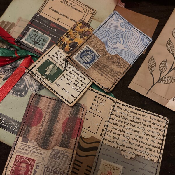 Handmade Journaling Pockets Pack of 5 - Etsy UK