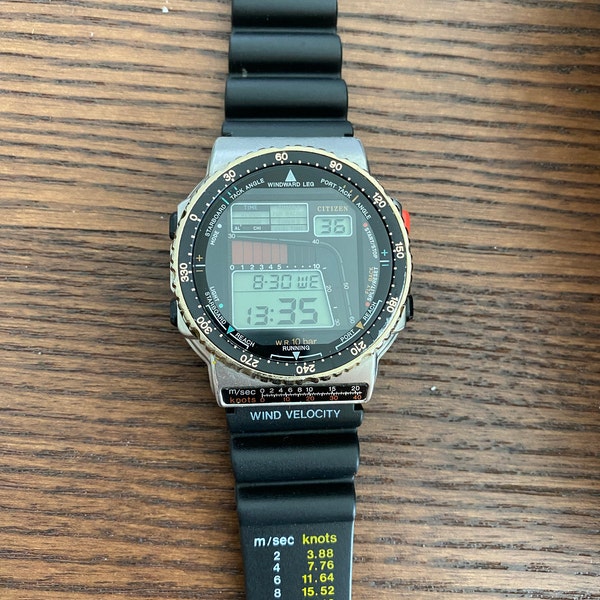 Rare CASIO W 740 1189 1980s Pre G Shock Heavy Duty Watch Electro ...