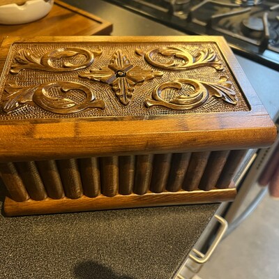 Large Puzzle Box for Adults, Secret Lock Box, Carved Puzzle Box ...