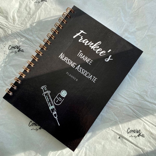 Medical Theme Notebook Personalised Doctor Gift for Graduation Med ...