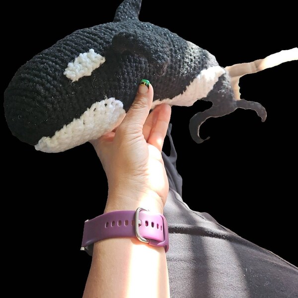 Killer Whale Crochet Pattern, Orca Crochet Pattern, Orca Whale Crochet ...