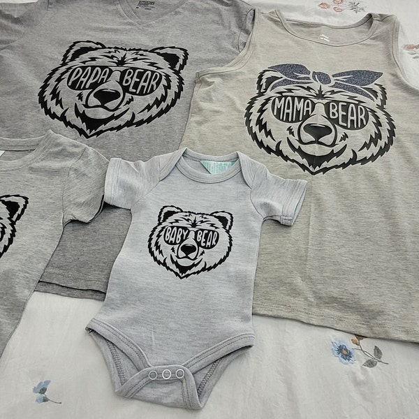 Daddy Bear Svg, Dad Svg, Bear With Sunglasses Svg, Papa Bear Svg, Bear ...