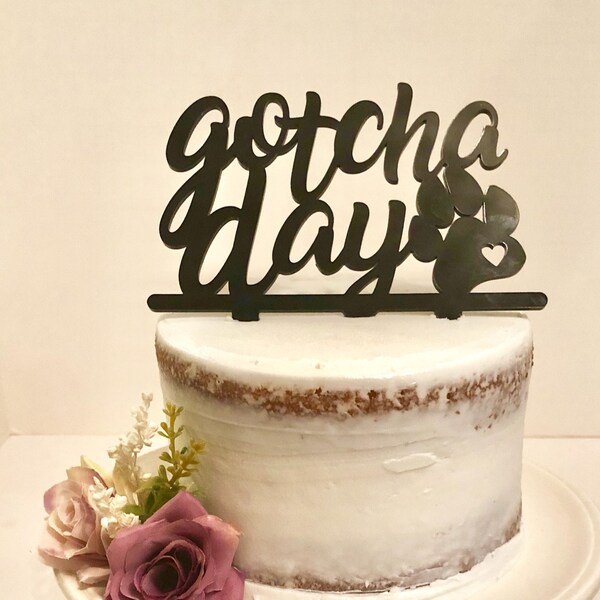Gotcha Day 225-478 Cake Topper - Etsy