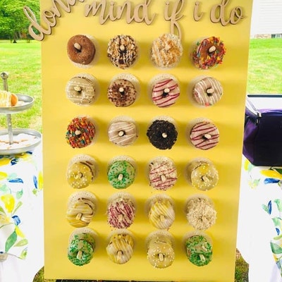 Donut Mind If I Do Sign-donut Mind If I Do Wooden Wording - Etsy