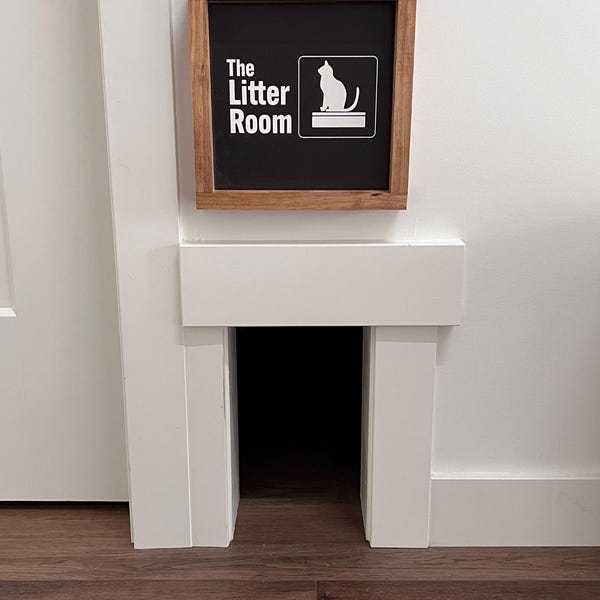 The Litter Room — Funny Cat Office Sign, Perfect Gifts for Pet & Pet ...