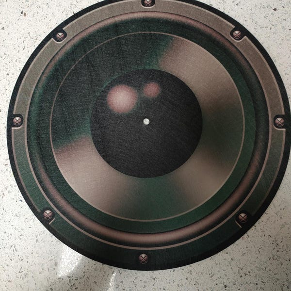 Slipmat Slip Mat Scratch Pad Felt for Any 12 or 7 LP DJ Vinyl Turntable ...