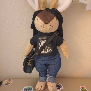 BJD Doll Clothes MSD MDD Kumako Cardigan Sweater Knitted Coat for 1/4 ...