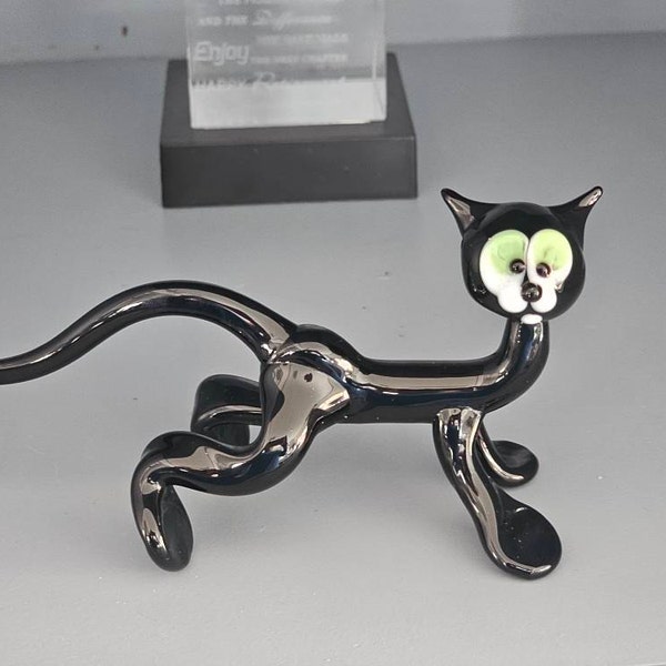 Glass Garlic Figurine - Blown Glass Garlic Sculpture - Handmade Garlic ...