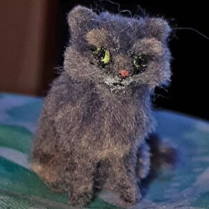 Dollhouse Miniature Siamese Cat on a Scale 1:12 Cat Lover Gift - Etsy