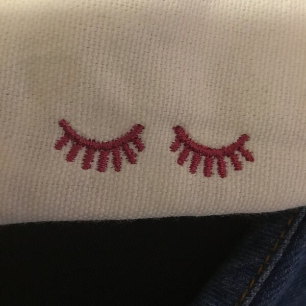 Eyelashes Embroidery Designs. Eyes Machine Embroidery Designs With ...