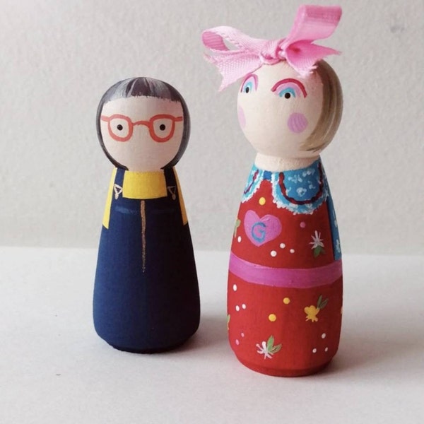 Grayson Perry and Philippa Perry Dolls, Grayson Perry Doll, Grayson ...