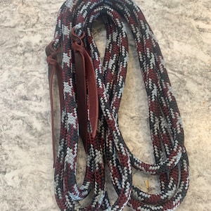 Custom Yacht Rope Loop Reins or Split Reins / Clinician Rope, Mecate ...