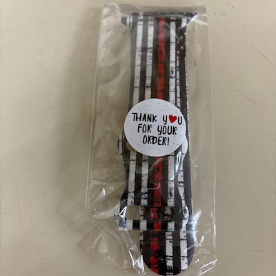 Thin Blue Line Watch Band Compatible With Apple Watch Samsung Garmin - Etsy