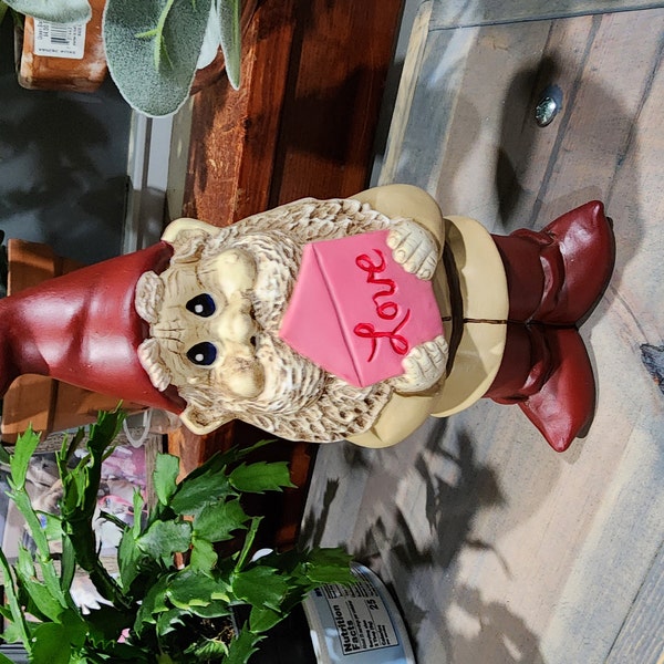 St Paddy or Valentine's Day Gnomes Ready to Paint, Unpainted Bisque-you ...