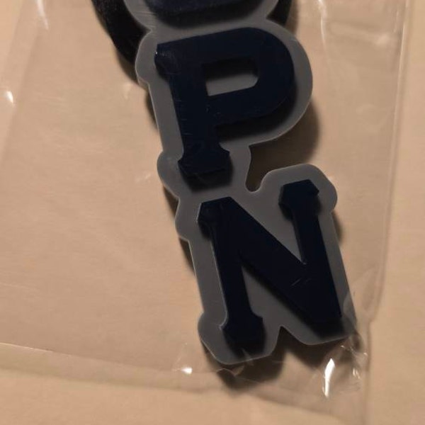 Personalized Clear Acrylic Greek Paddle Keychain - 3 Inch | Greek Gift ...