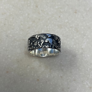 Space Fox Ring Foxes in Outer Space Fox on a Star Space and Stars Ring ...