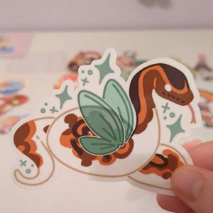 Fable Fairy Snake Waterproof Stickers - Etsy