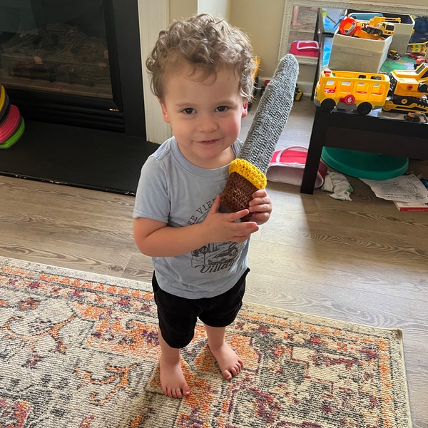 CROCHETED NINJA SWORD Pattern - Instant Download - From Tiktok's ...