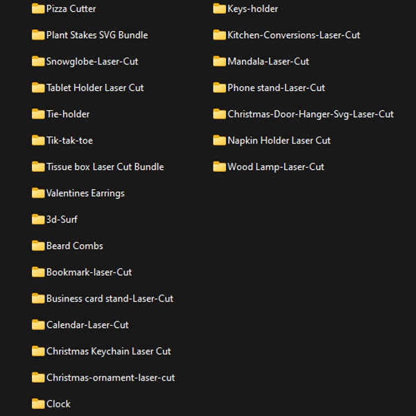 Laser Cut Mega Bundle SVG | CNC Files | Engraving SVG Design | Laser ...