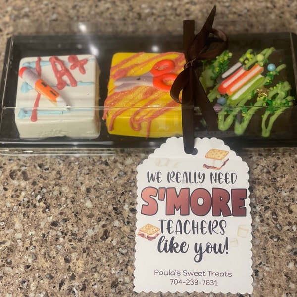 EDITABLE S'more Gift Tag, We Need Smore Teachers Like You, Teacher ...