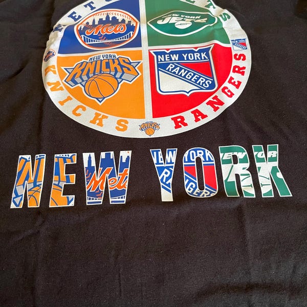 Jets, Mets, Knicks and Rangers - Etsy