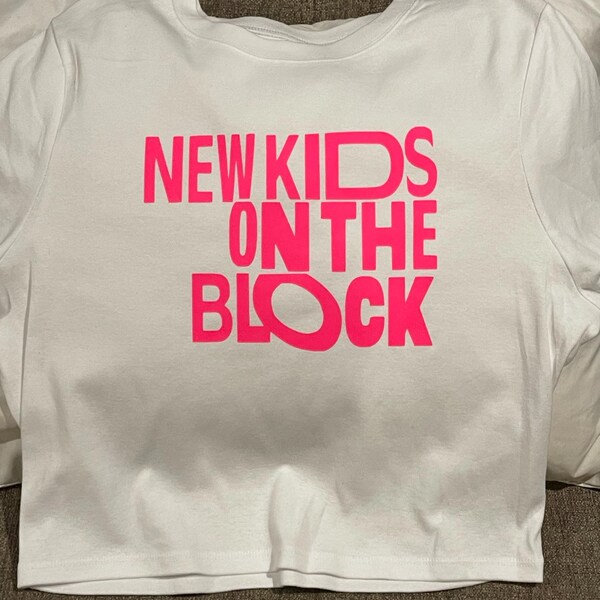 Donnie in New Kids on the Block Font | Digital Download | Neon Pink ...