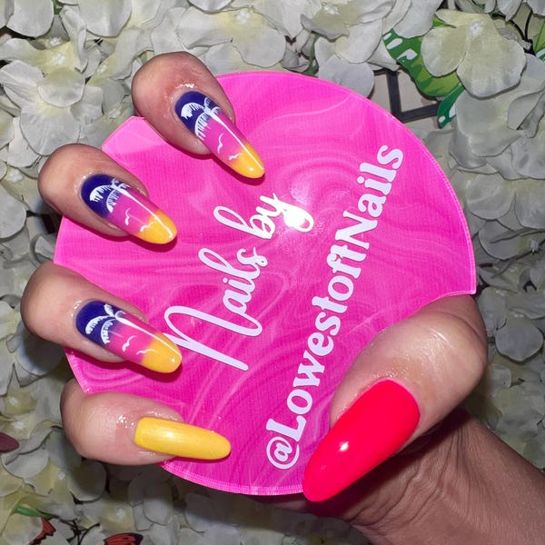 Personalised Nail Prop, Nail Advertising Tool, Nail Tech Prop, Nailfie ...