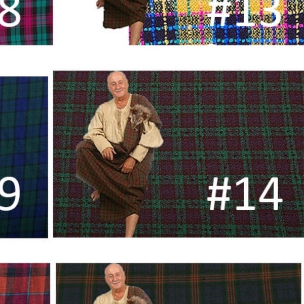 Medieval Men Great Kilt & Sash, Ancient Highlander Formal Wear Costume ...