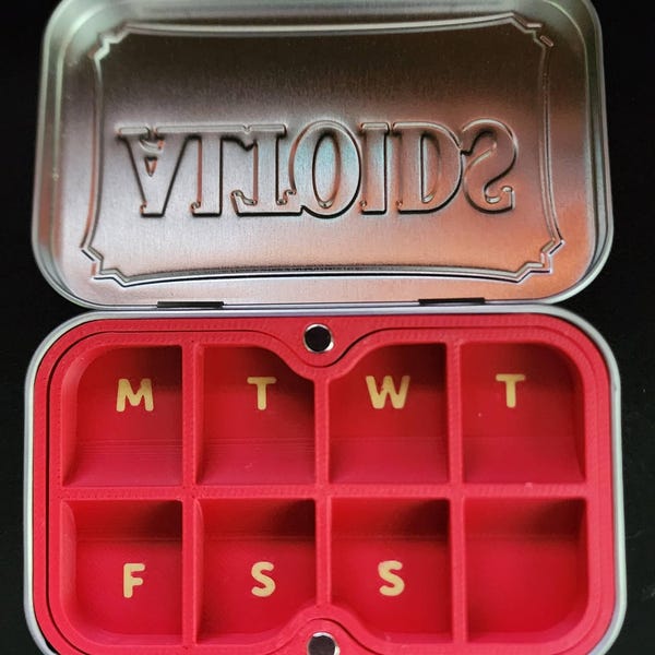 Altoids Tin Pill Storage Insert - Ingenious Design for Organized ...