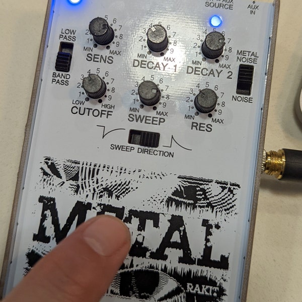 Metal Synth Kit by Rakit - Shaped Noise Percussion Synthesizer - DIY ...