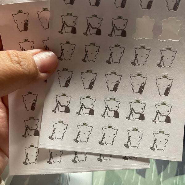 Utility Bills Printable Doodle Icon Stickers | Digital Planner Sticker ...