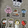Mang Jack in the Box JITB Sticker Vinyl Waterpoof | Jhope Hobi Hoseok ...