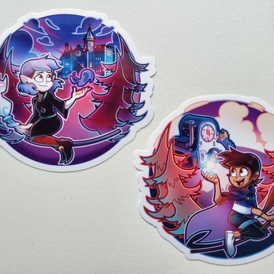 Amphibia: Calamity Trio Stickers - Etsy