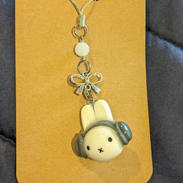 Miffy Headphone Keychain - Etsy Canada